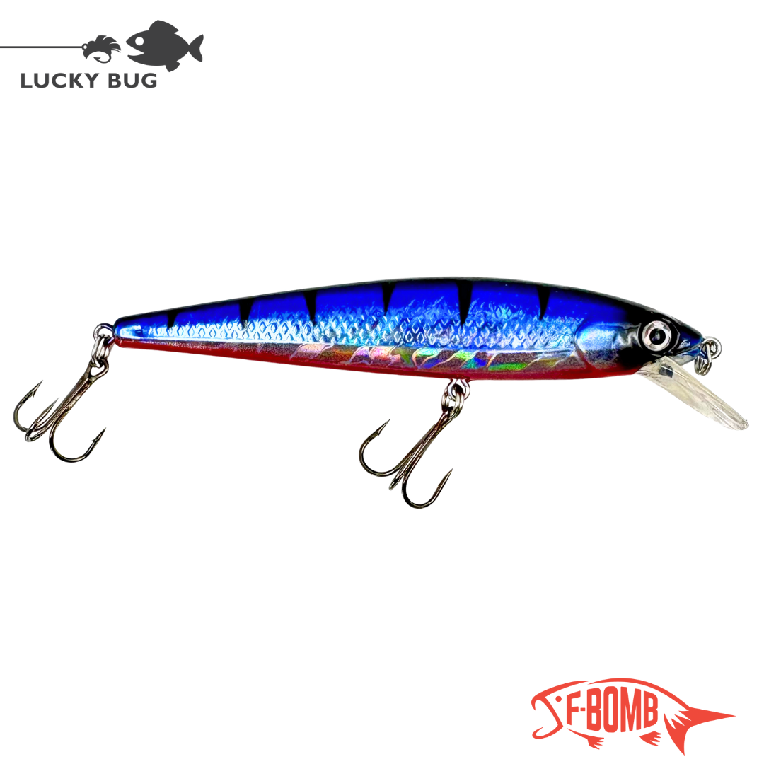 F-Bomb - Blue Tiger – Lucky Bug Lures