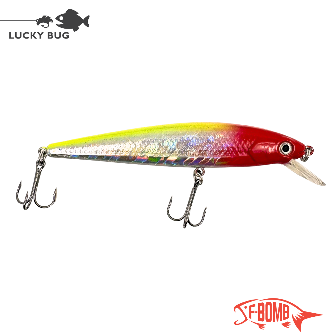 F-Bomb - Red Fiend – Lucky Bug Lures